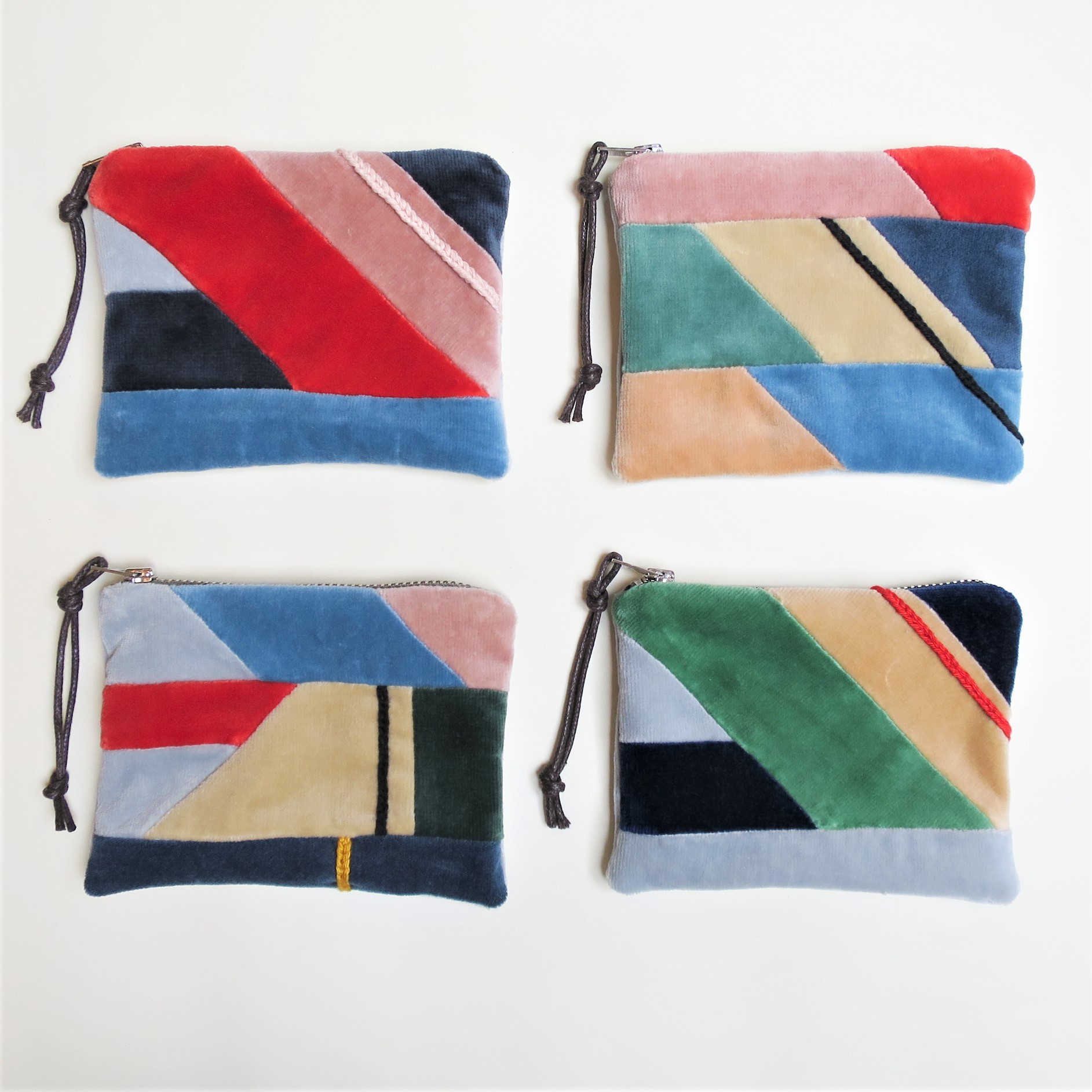 Mini Modern Pouch #1 -16 - L O R K by ID